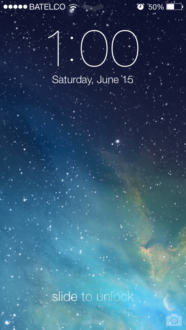 TweakyApp: iOS 7: Lock-Screen